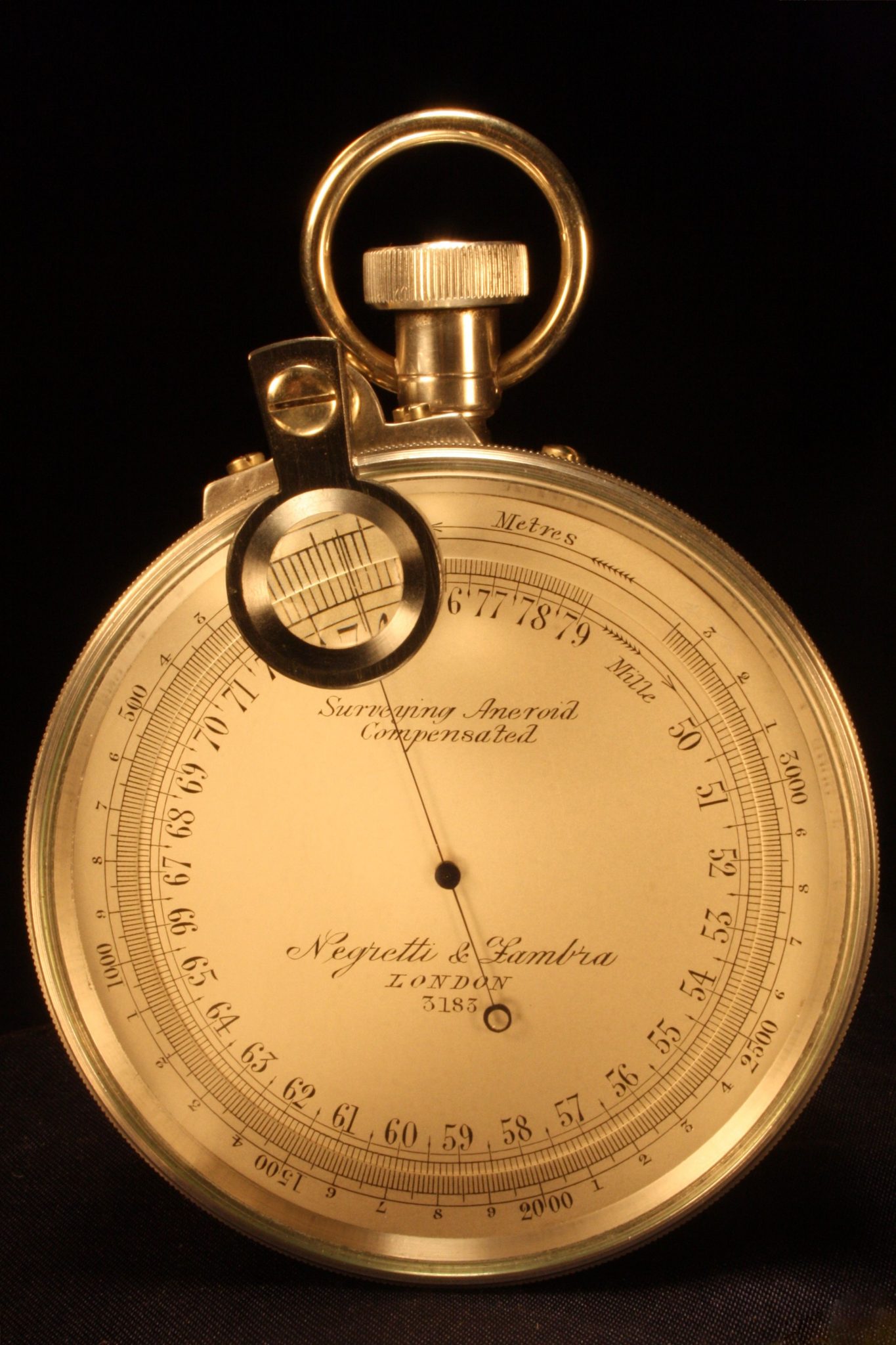 ALUMINIUM SURVEYING ALTIMETER BY NEGRETTI & ZAMBRA c1912 – Sold ...