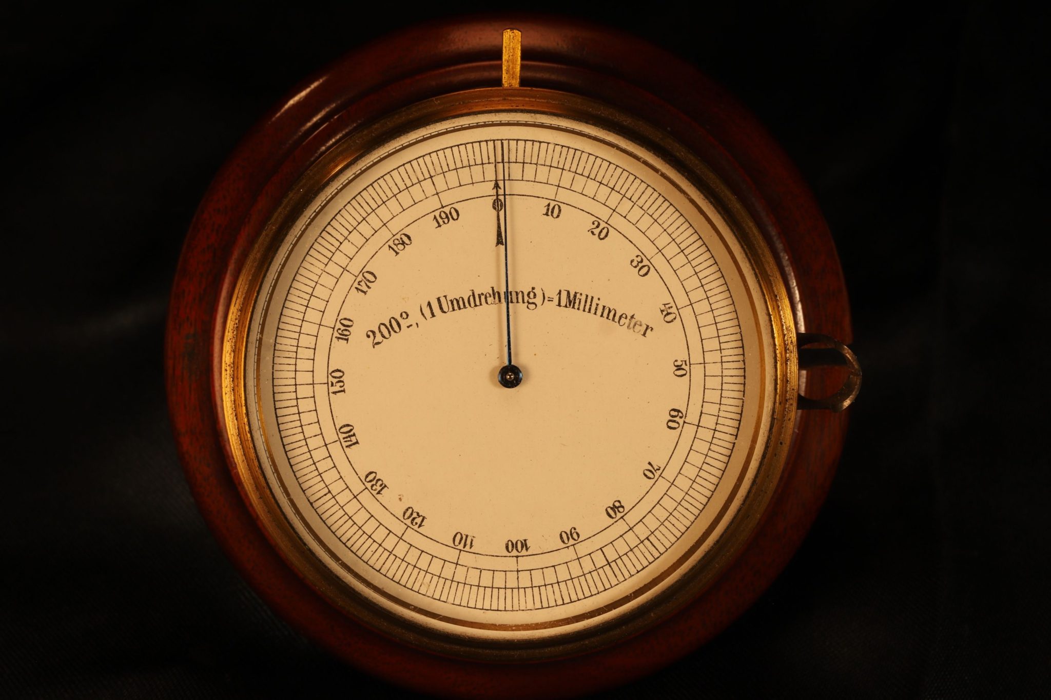 SWISS HOROLOGICAL MICROMETER No 760 c1890 – Sold – Vavasseur Antiques