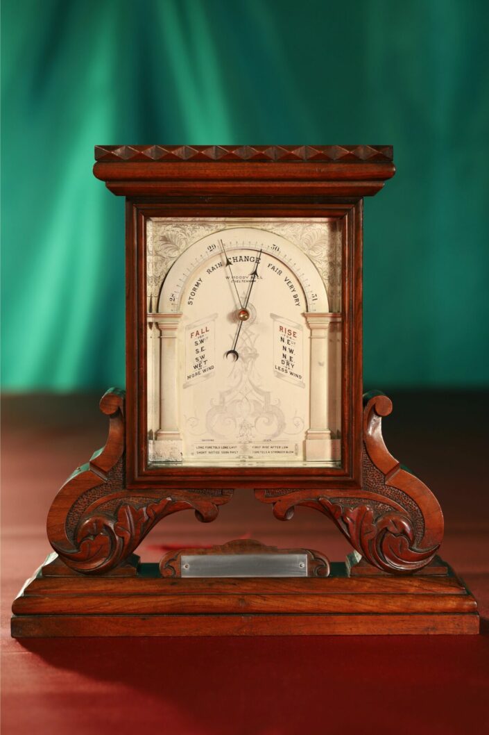 TABLE BAROMETER RETAILED BY MOODY BELL c1880 – Sold – Vavasseur Antiques